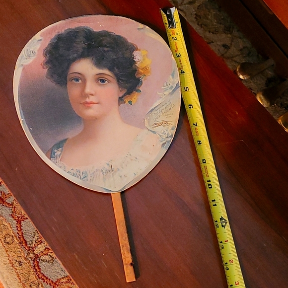 Other | Vintage 190s Hand Fan Ad New Home Sewing Machine Company | Poshmark